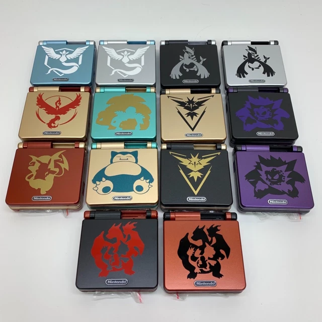 NINTENDO GAME BOY Advance GBA SP Custom Pokemon Replacement Housing ...
