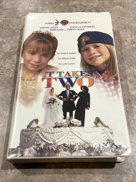 IT TAKES TWO (1996, VHS) Mary-Kate & Ashley Olsen Clam Shell Case ...