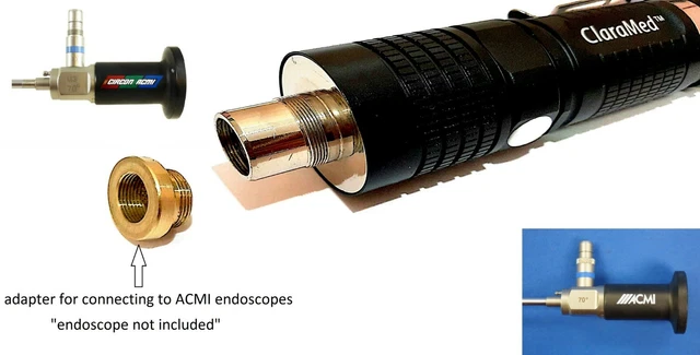 SOURCE LUMINEUSE LED ultra lumineuse ClaraMed endoscope compatible ...