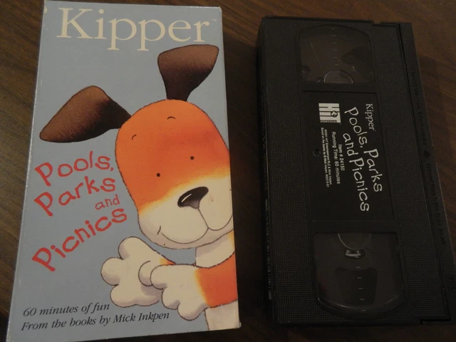 KIPPER POOLS PARKS And Picnics Vhs Kids Cartoon 2001 England Jake Pig ...