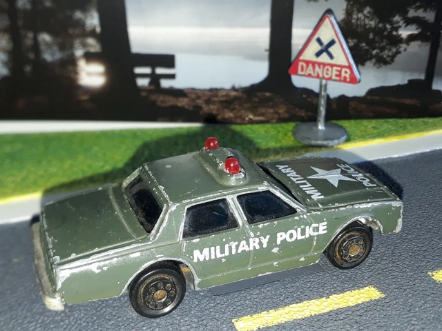 MAJORETTE SONIC FLASHER chevrolet impala US 1/69 military police ...