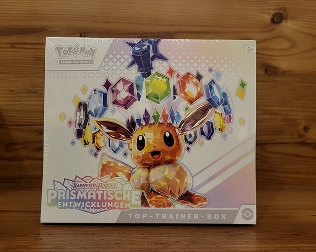 TOP-TRAINER-BOX - PRISMATISCHE Entwicklungen - Pokemon - TTB - Deutsch - NEU/OVP EUR 61,00 ...