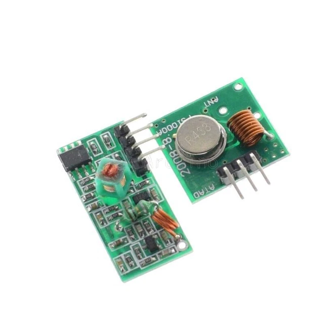 433MHZ RF WIRELESS Transmitter Receiver Module for Arduino - Kit $4.16 ...