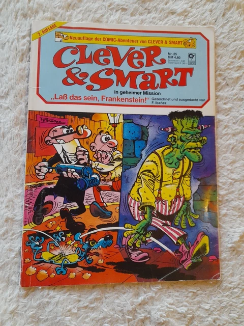 CLEVER & SMART Nr.25 von 1983 mit Aufkleber - COMIC-ALBUM Condor F ...
