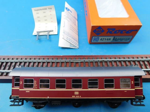 F15 ROCO H0 4214 A Personenwagen DB 2. Klasse Beiwagen 885 003-4 KKK ...