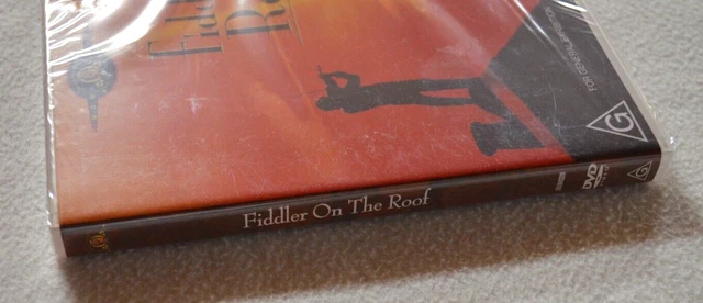 FIDDLER ON THE Roof (1971) DVD – Topol & Norma Crane, New & Sealed ...