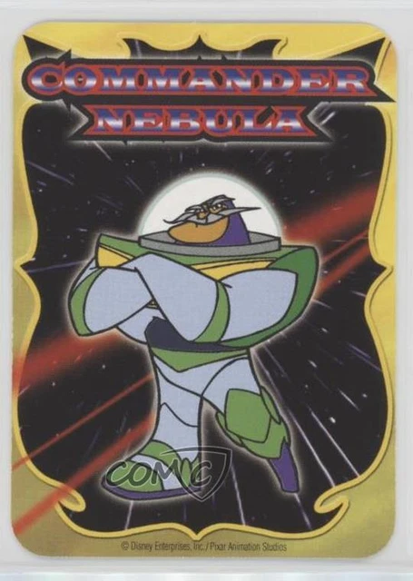 2000 DISNEY DVD Buzz Lightyear of Star Command Commander Nebula #7 d8k ...