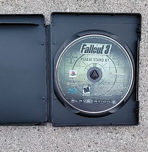 FALLOUT 3 PLEASE Stand By Sony PlayStation 3 PS3 Disc Only $4.95 - PicClick