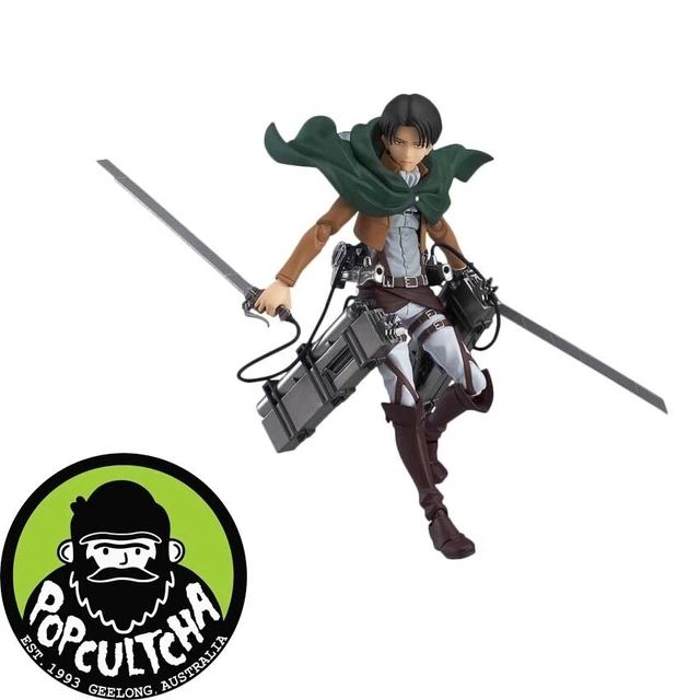 ATTACK ON TITAN - Levi Ackerman Figma 5.5” Action Figure "New" $139.99 ...