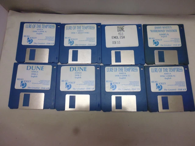 THE GREATEST BEAU Jolly Amiga Floppy Disk Game Drives D4 £7.00 ...