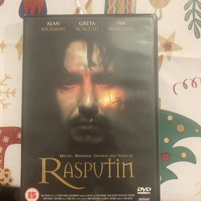 RASPUTIN (DVD, 1996) RARE DVD ALAN RICKMAN SIR IAN McKELLEN. SEE THE ...