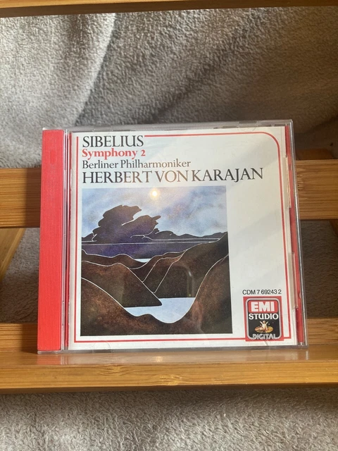 KARAJAN BERLINER PHILHARMONIKER Sibelius Symphonie n°2 CD EMI 1988 EUR 8,50 - PicClick FR