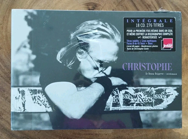 COFFRET L'INTÉGRALE CHRISTOPHE - 18 CD+ Livret 48 Pages - Sous Blister ...