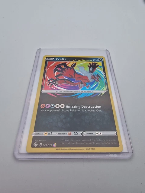 CARTE POKEMON YVELTAL - 046/072 - Incroyablement Rare - Destinées ...