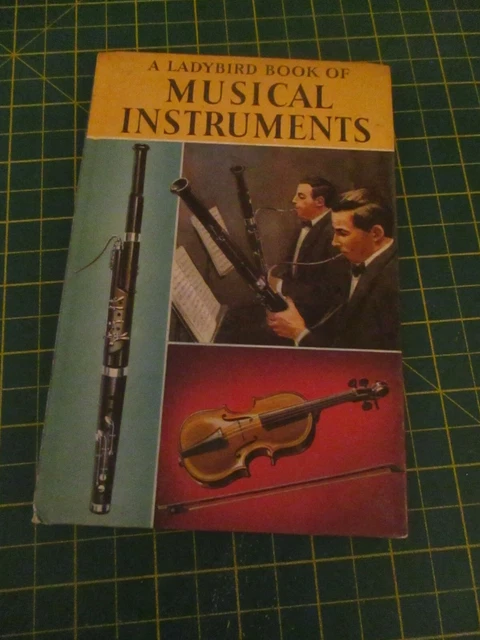 LADYBIRD BOOK OF MUSICAL INSTRUMENTS matt finish series 662 £2.25 ...