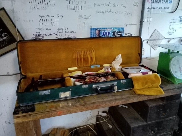 SHAMISEN JAPANESE TRADITIONAL musical instrument REPAIR PROJECT air ...