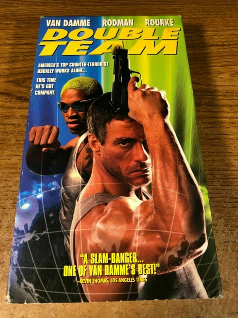 DOUBLE TEAM VHS VCR Video Tape Used Movie Dennis Rodman, Jean-Claude ...