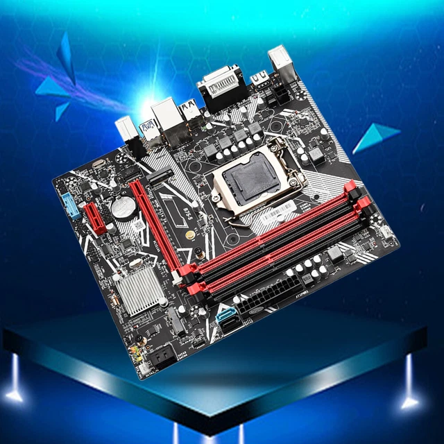 B75-S COMPUTER MOTHERBOARD PCI-E 16X/1X PC Main Board SATA3.0 2.0 5.1 ...