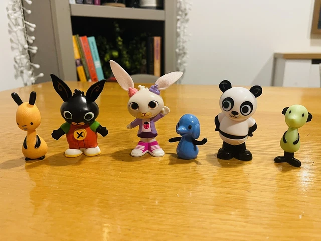 CBEEBIES BING FIGURES x6 Good Used Condition Bing Toys Cake Toppers EUR ...
