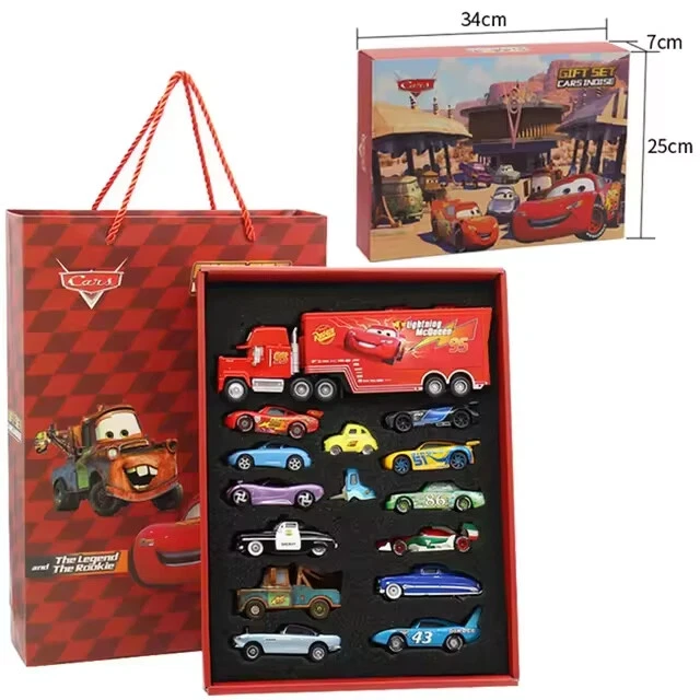 15PACK GIFT SET Disney Pixar Cars Planes McQueen No.7 Dusty Diecast Toy ...