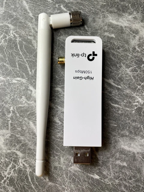 TP-LINK TL-WN722N V3.0 Wireless 150 Mbps High Gain Wireless USB Adapter ...