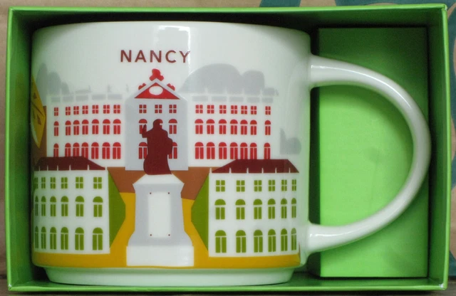 STARBUCKS YOU ARE Here YAH City Mug Nancy, 14 oz nuovo con adesivo SKU ...
