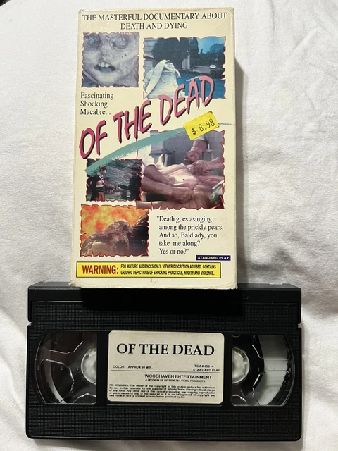 RARE VINTAGE OF The Dead Vhs Horror Death Documentary 1999 £284.48 ...