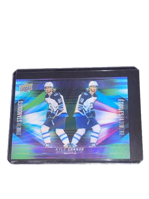 2023-24 UD TIM Hortons Symmetry Standouts Kyle Connor Hologram Insert ... 2023-24 UD TIM Hortons Symmetry Standouts Kyle Connor Hologram Insert ...