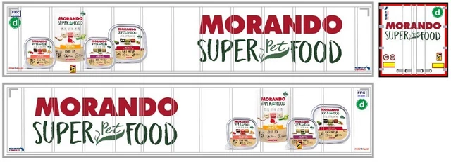 GRAFICA ADESIVA &MORANDO& 2025 x semirimorchi Herpa 1/87 nuovo logo EUR ...