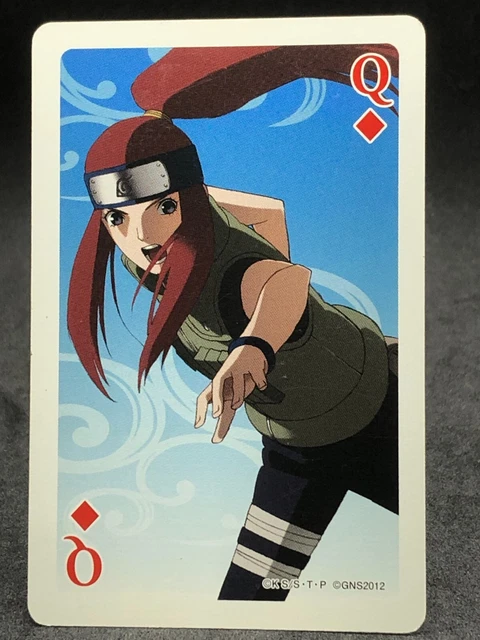 NARUTO NINJA SHINOBI Animation 10th Anniversaire Jouer Carte Reine ...
