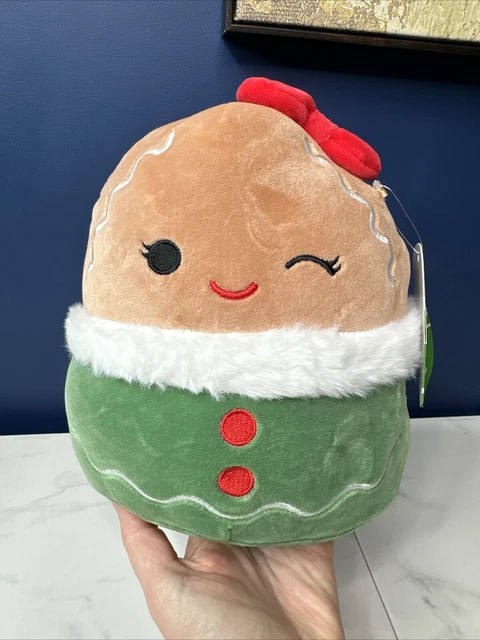 SQUISHMALLOW GINA GINGERBREAD Christmas Soft Plush Toy 8” £12.00 ...