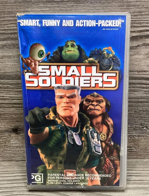 SMALL SOLDIERS VHS Video Toys Coming Alive Family Comedy Movie 1998 ...