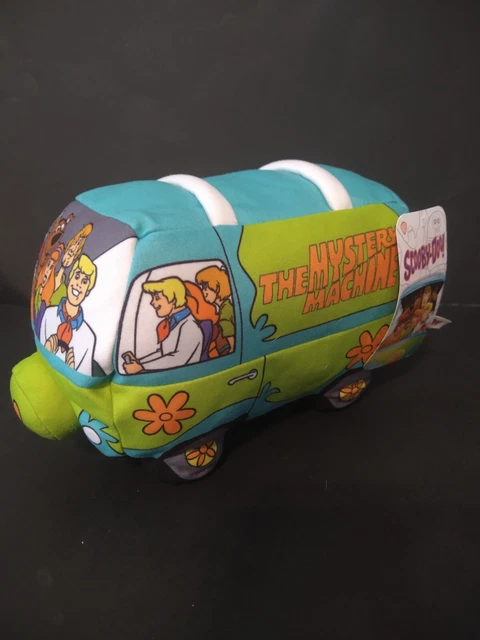 SCOOBY-DOO MYSTERY MACHINE Van Plush 7" Chibi Green Soft Stuffed Toy ...