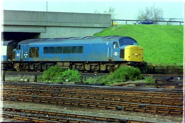 35MM RAILWAY COLOUR Negative Class 45 112 at York North Yard £1.95 ...