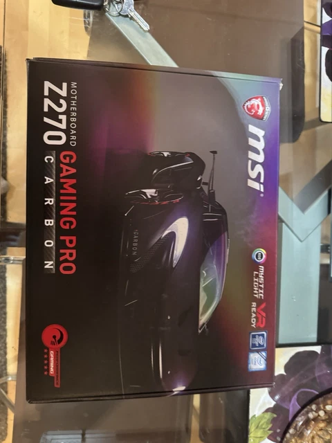 MSI Z270 GAMING Pro Carbon Motherboard, ATX VR Ready, Intel Z270 ...