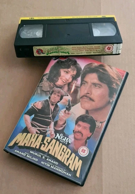 MAHASANGRAM BOLLYWOOD, HINDI, Indian Vhs Tape £47.52 - PicClick UK