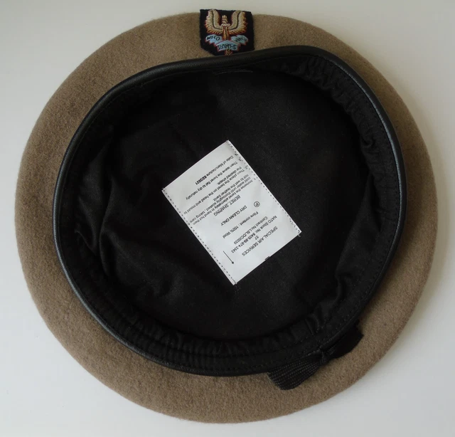 BRITISH ARMY SPECIAL Air Service Officer Beret & Badge - SAS £39.99 ...
