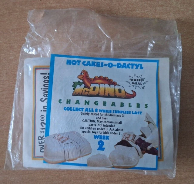 JOUET MCDONALD'S HAPPY Meal Changeables Neuf blister emballage d ...