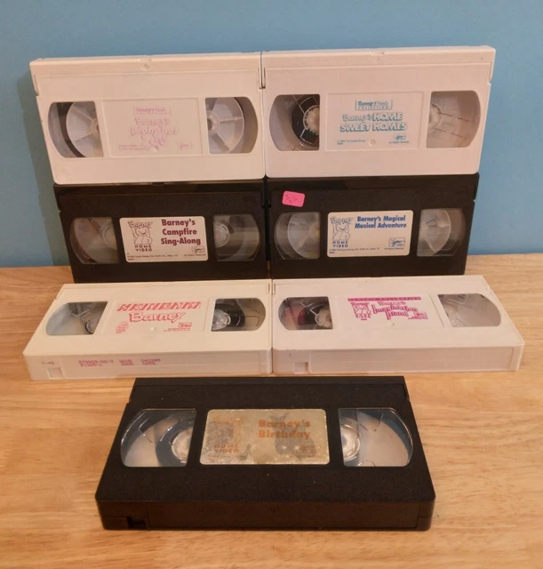 LOT OF 7 Barney VHS Tapes Without Sleeves $25.21 - PicClick CA