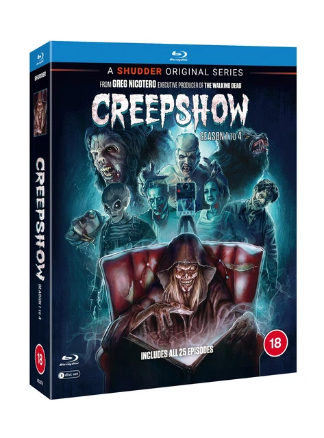 CREEPSHOW: SEASON 1-4 (Blu-ray) Breckin Meyer Tricia Helfer Jeffrey ...