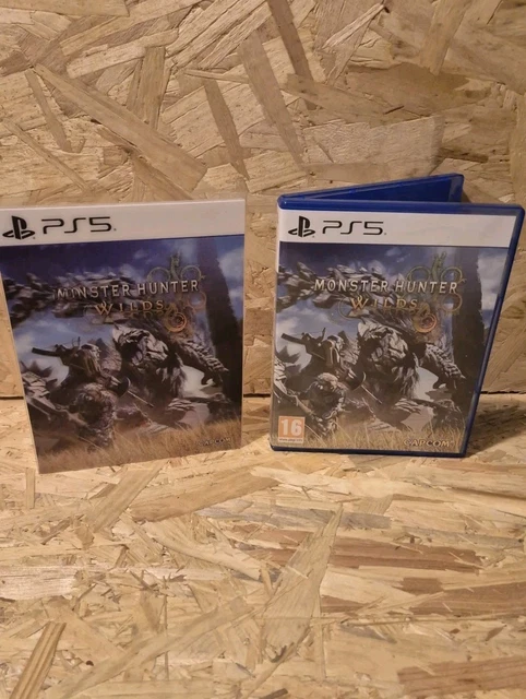 MONSTER HUNTER: WILDS - Official Sony Playstation 5 EMPTY CASE ONLY ...