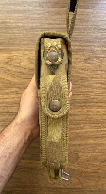AUSTRALIAN ARMY BROWNING 9mm Webbing Holster DPCU Cam East Timor RAR ...