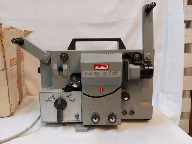 ANCIEN PROJECTEUR SUPER 8 mm sonore EUMIG MARK - S - 712 A RESTAURER EUR 30,00 - PicClick FR