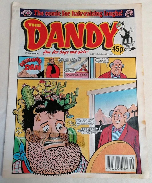 COMIC - VINTAGE British Comic The Dandy Fun For Boys & Girls No. #2915 ...