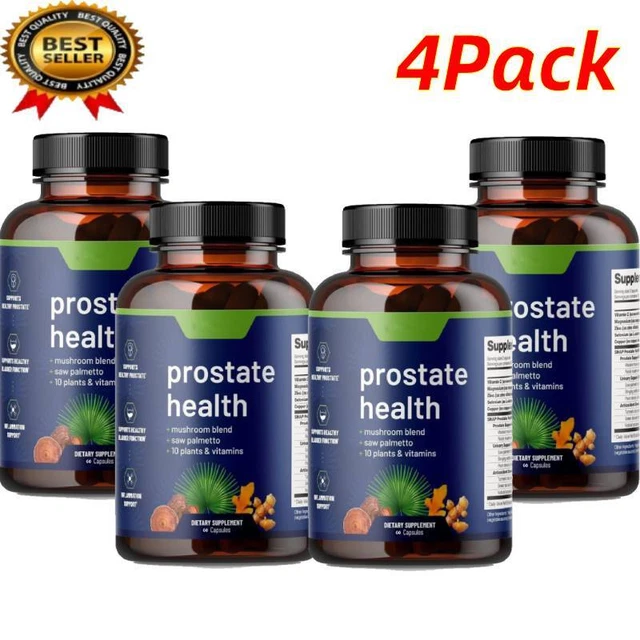PROSTATE HEALTH CAPSULES Natural Support for Men’s Wellness 4Pack £19. ...