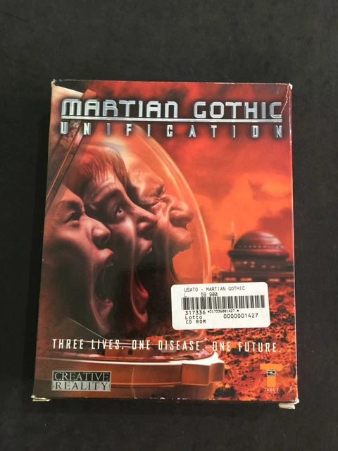 MARTIAN GOTHIC UNIFICATION PC CD ROM Grande Boîte Multi Utilisée EUR 43 ...