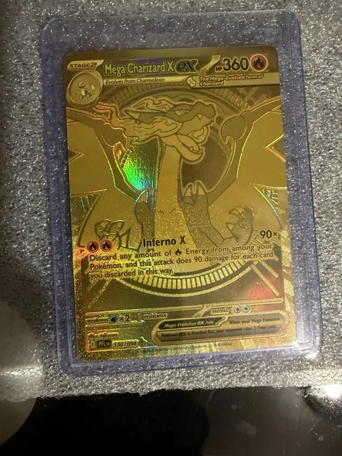 MEGA CHARIZARD X ex 130/094 Me02: Phantasmal Flames Holo Pack Fresh ...