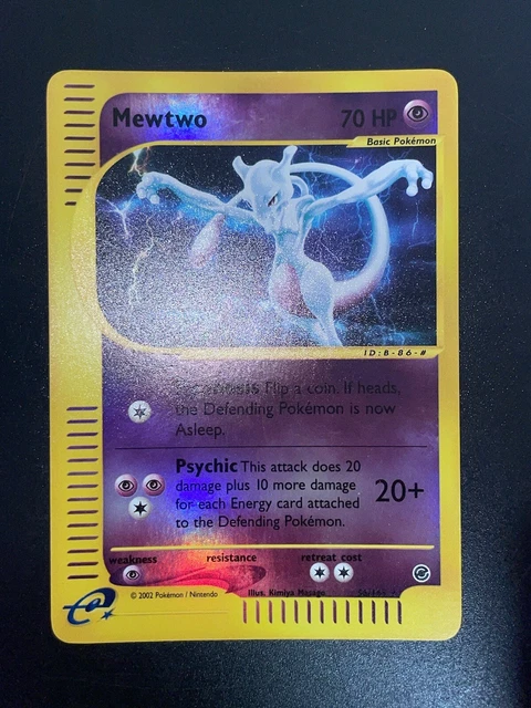 POKÉMON EXPEDITION BASE Set Mewtwo 56/165 Reverse Holo NM+ EUR 100,00 ...