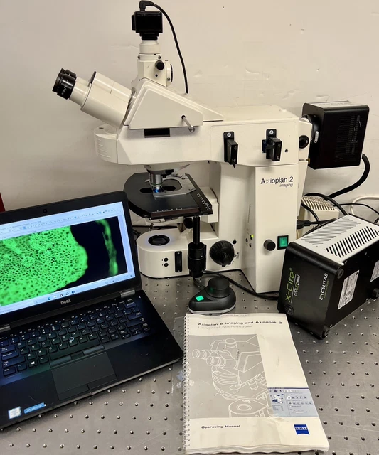 ZEISS AXIOPLAN 2 Fluorescence X-Cite LED Microscope + Cam $15,250.00 ...