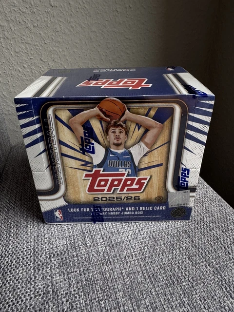 TOPPS BASKETBALL NBA 2025/26 - Hobby Jumbo Box OVP SEALED EUR 369,95 ...